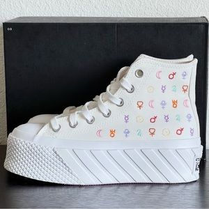 Converse | Shoes | Converse Lift 2x Platform Mystical Symbols Crystal ...